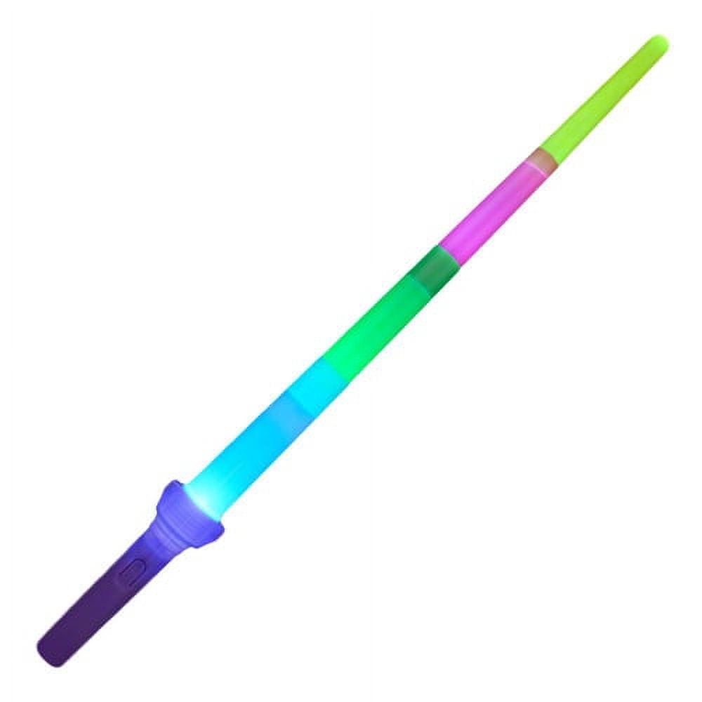 Light Up Expandable Multicolor Neon Swords - Walmart.com