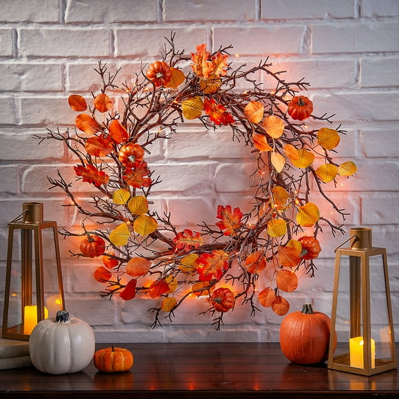 Falling Leaves Fall Decor - Walmart.com