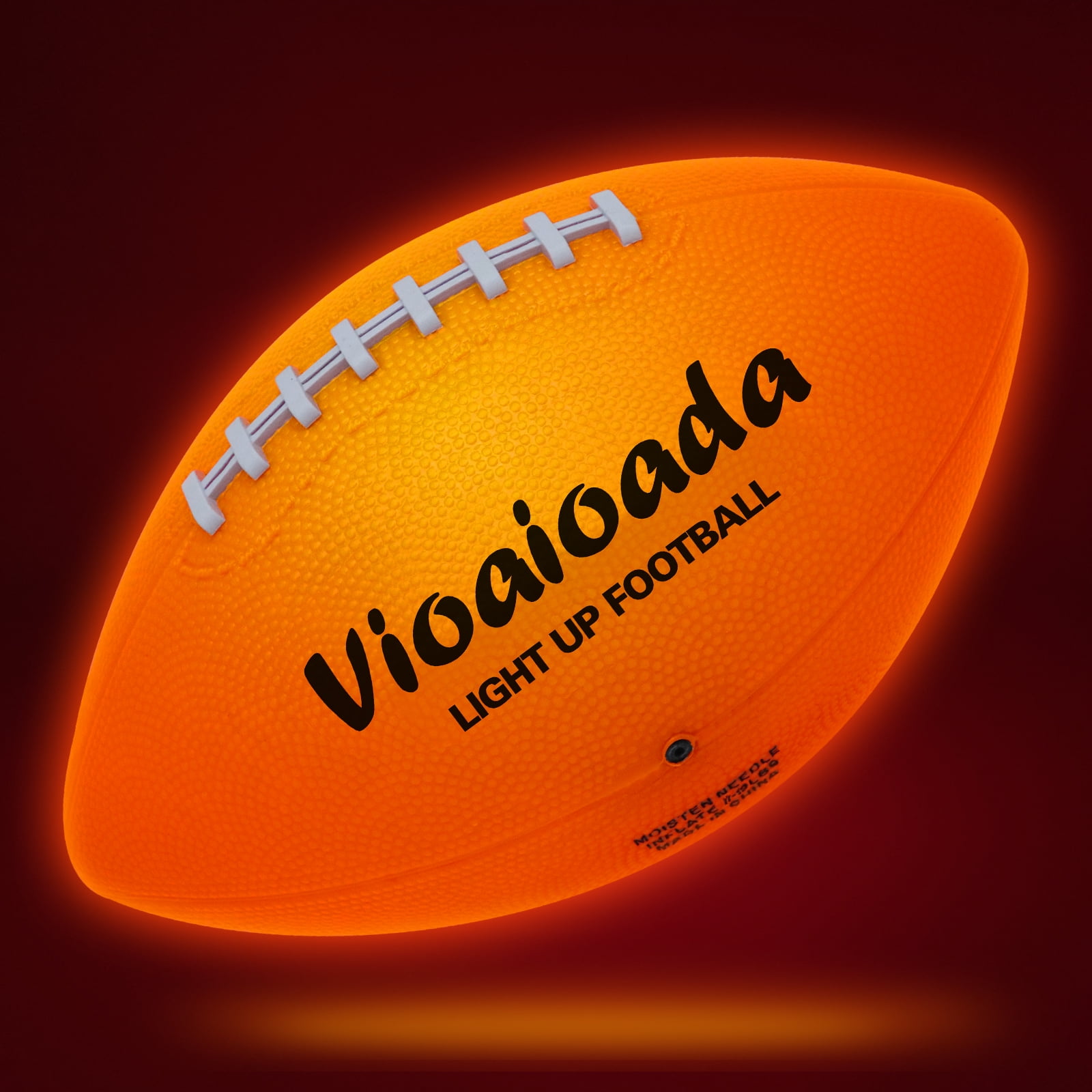 Light Up Football - Official Size 9 and Weight- Extra Pump and ...