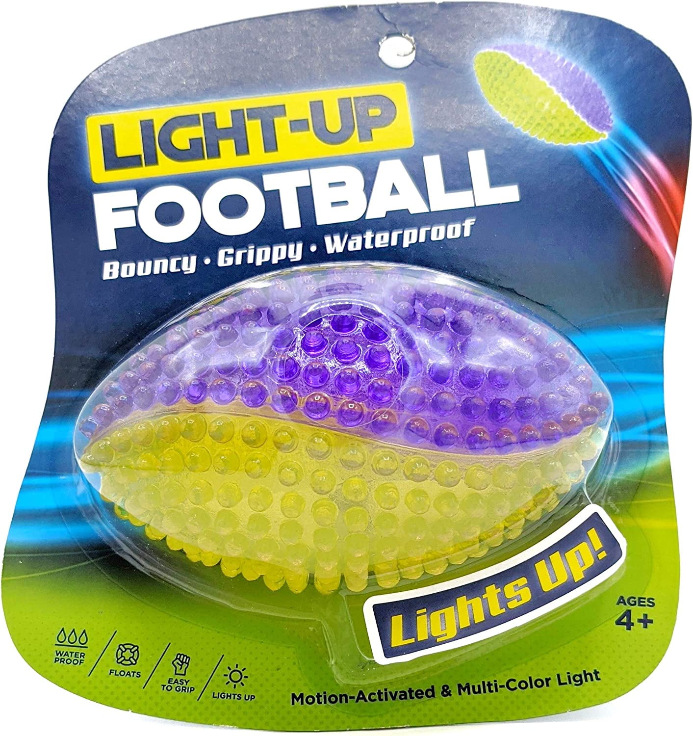 Small, Bright & Easy-to-grip Light Up Football for Youth, Kids ...