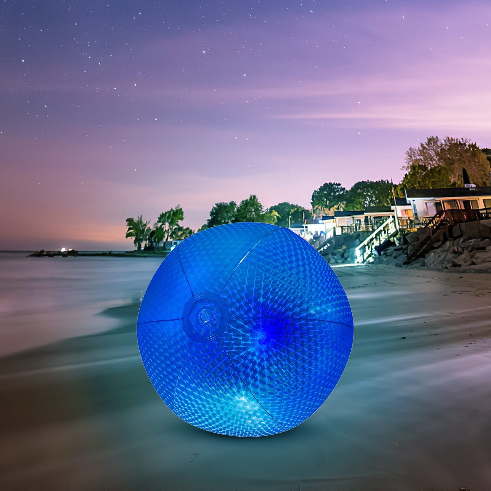 Light-Up Inflatable Beach Ball Pool Party Props Water Play Children'S ...