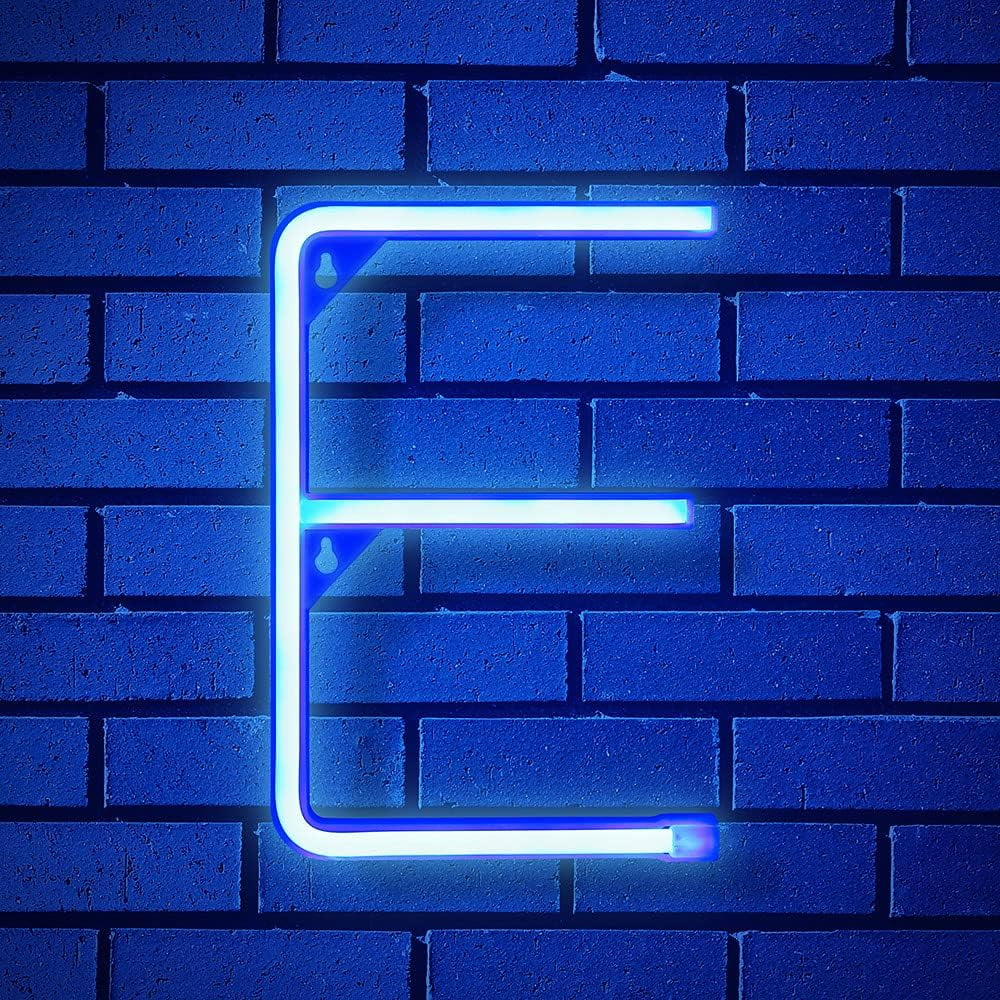 Light Up LED Neon Letters Sign Wall Decorative Neon Lights Alphabet ...