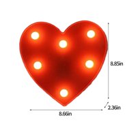 Magik Light up Letter LED Alphabet Number Symbol Plastic Battery ...