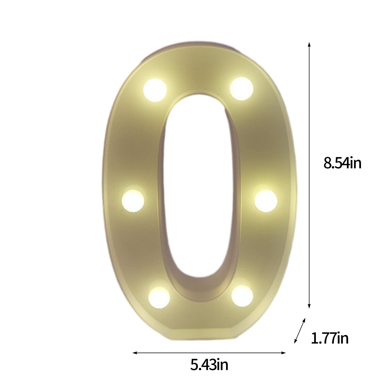 Amacok Light Up Letters , Led Letters Lights Sign Alphabet And Number ...