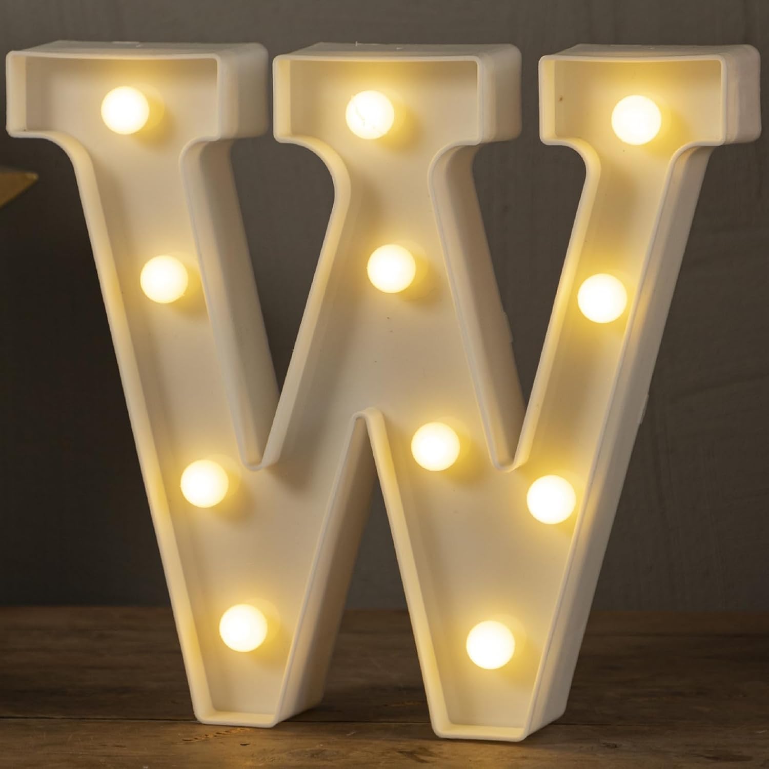 Light Up Letters LED Marquee Signs - Battery Powered Big Lights Letter ...