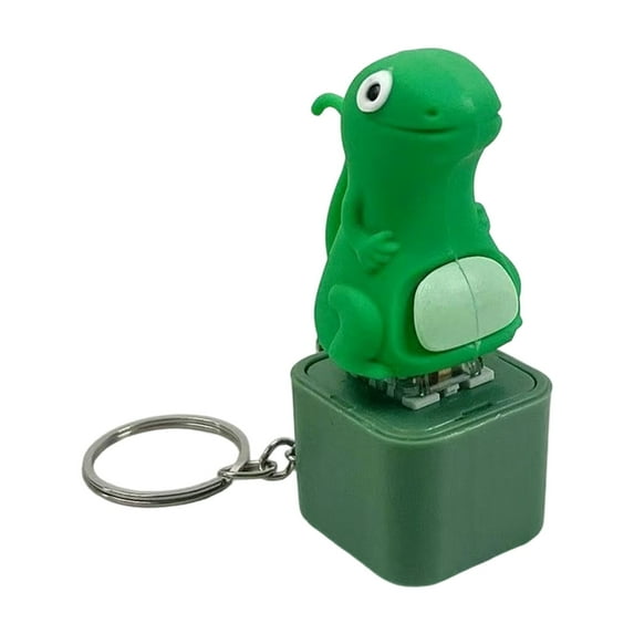 Light Up Lizards Keychain For Night Activities Press Activated Sound And Rechargeable Function ...