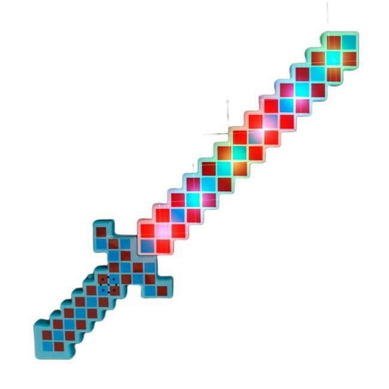 Light Up Mini Pixelated Gamer Sword for Halloween - Walmart.com