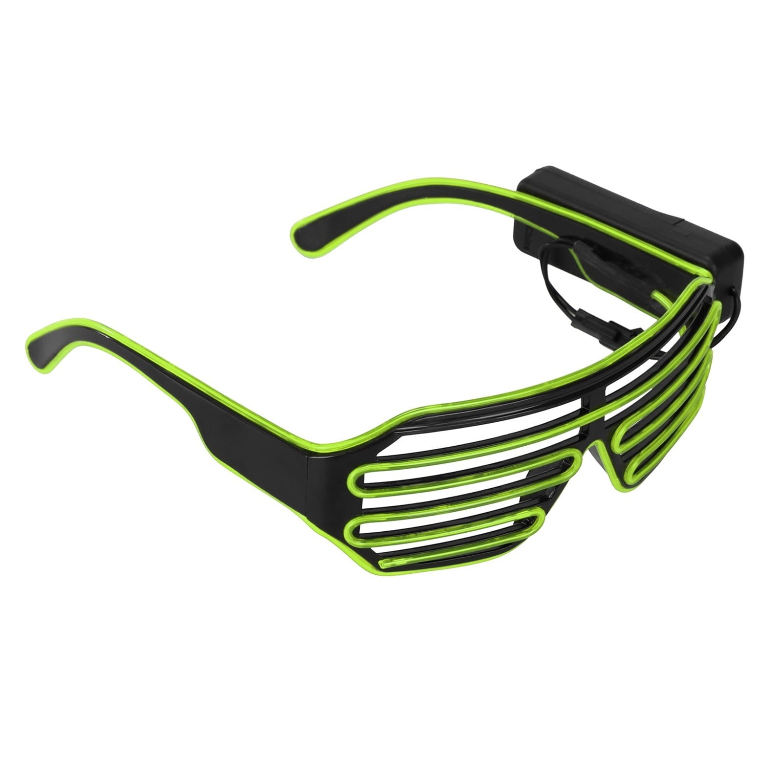 Light Up Neon LED Glasses Glow Flashing LED Sunglasses For Party, EDM ...