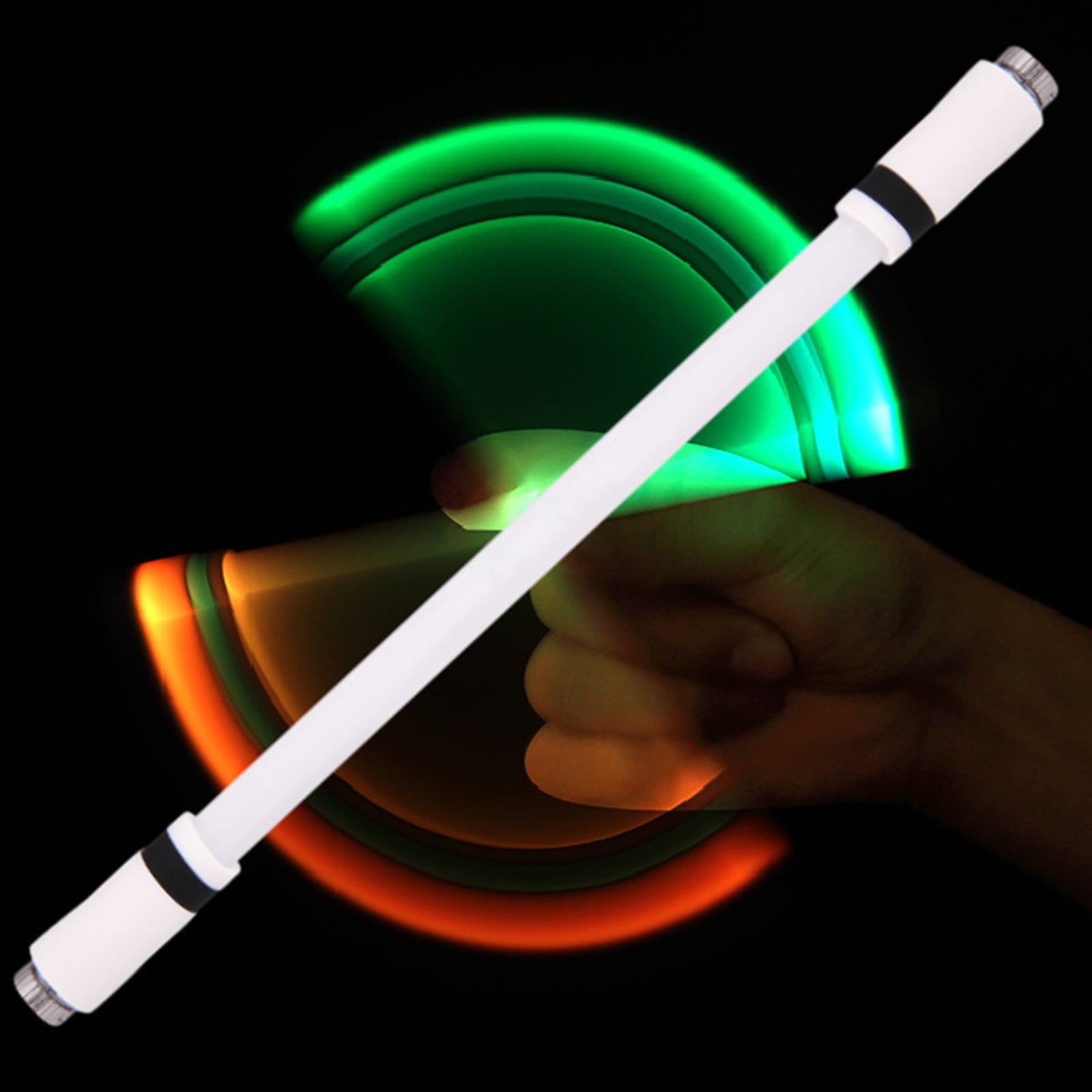 Light Up Pen Spinning Toy - Spinning Rotating Pen LED Rolling Finger ...