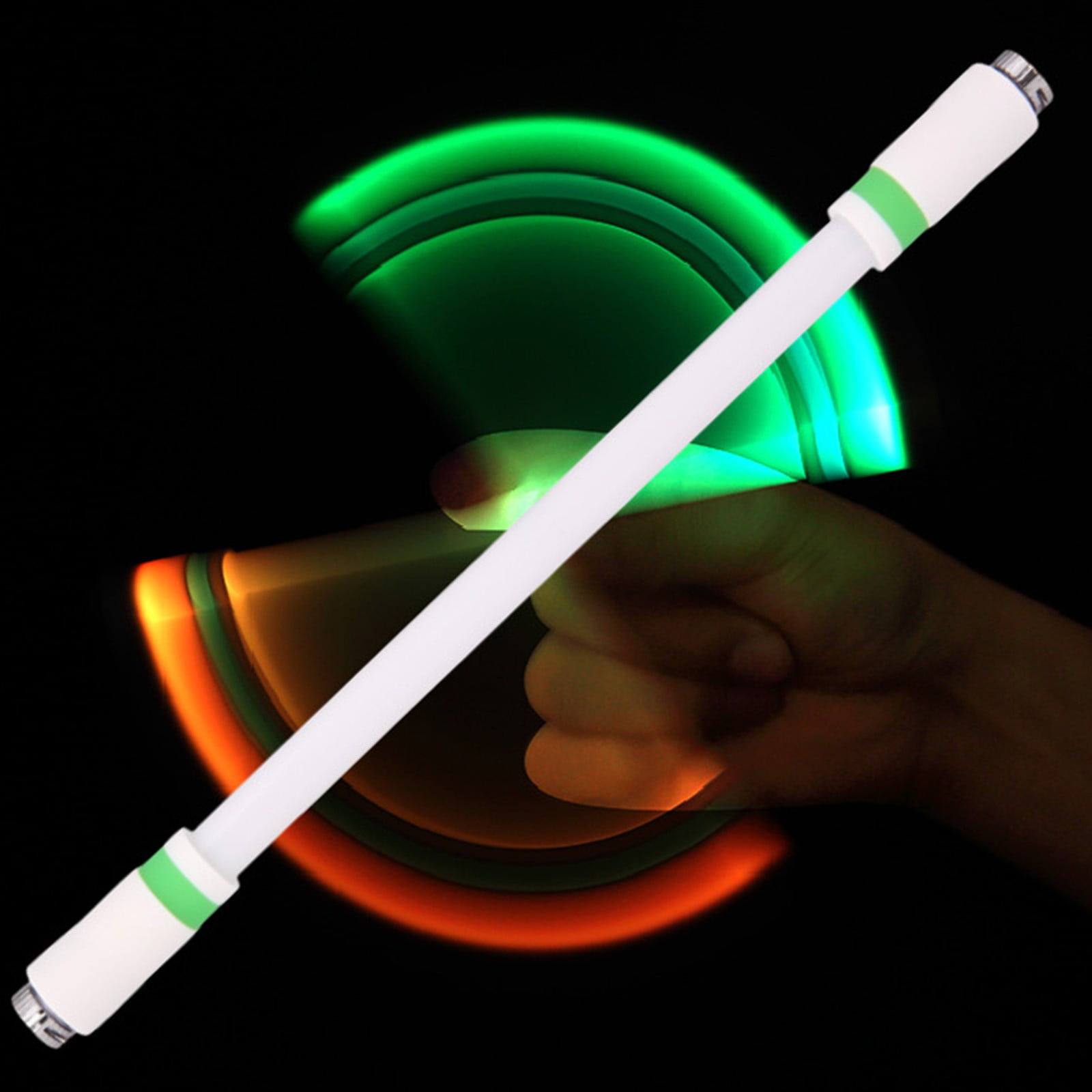 Light Up Pen Spinning Toy - Spinning Rotating Pen LED Rolling Finger ...