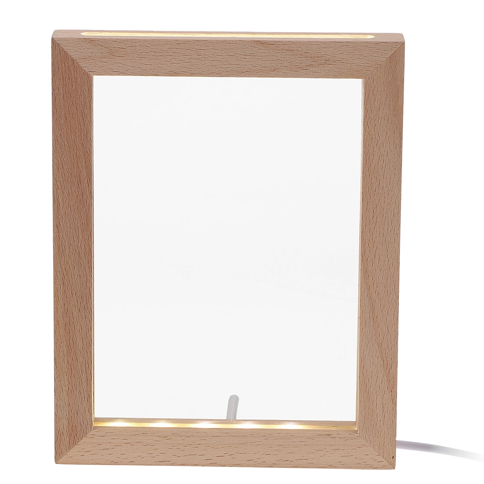 Light Up Picture Frame LED Light Photo Frame Lighted Wood Picture Frame ...