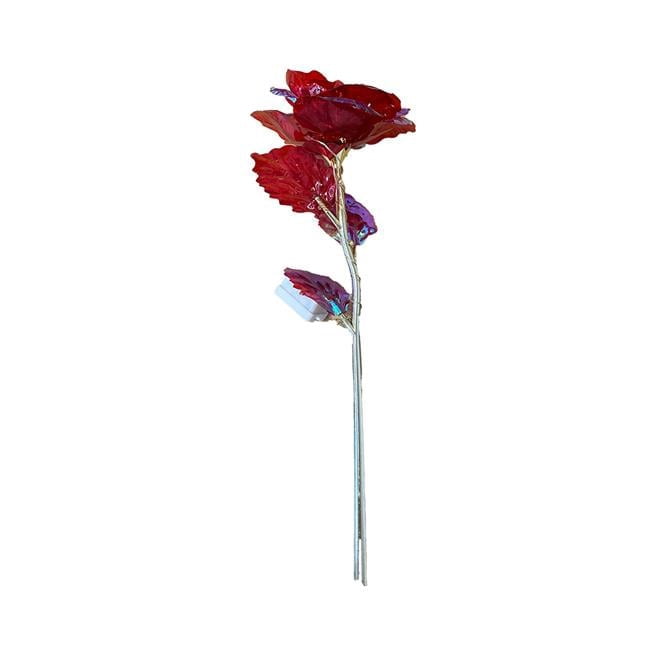 Light Up Romantic Galaxy Iridescent Rose Wand - 240 Piece - Walmart.com