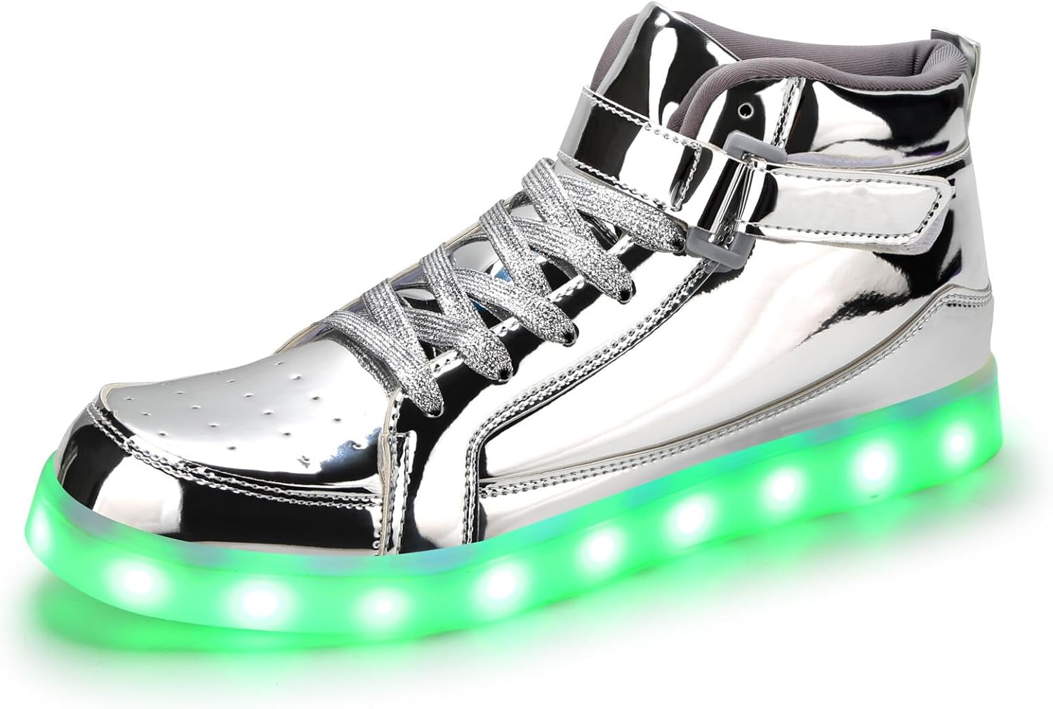 Light Up Shoes Men Women LED Shoes High Top Adult Light Up Sneakers ...