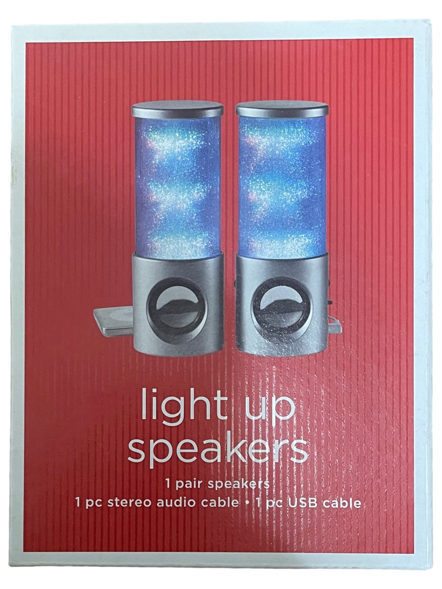 Light-Up Speakers for Personal Audio Players, Speaker pair - Walmart ...