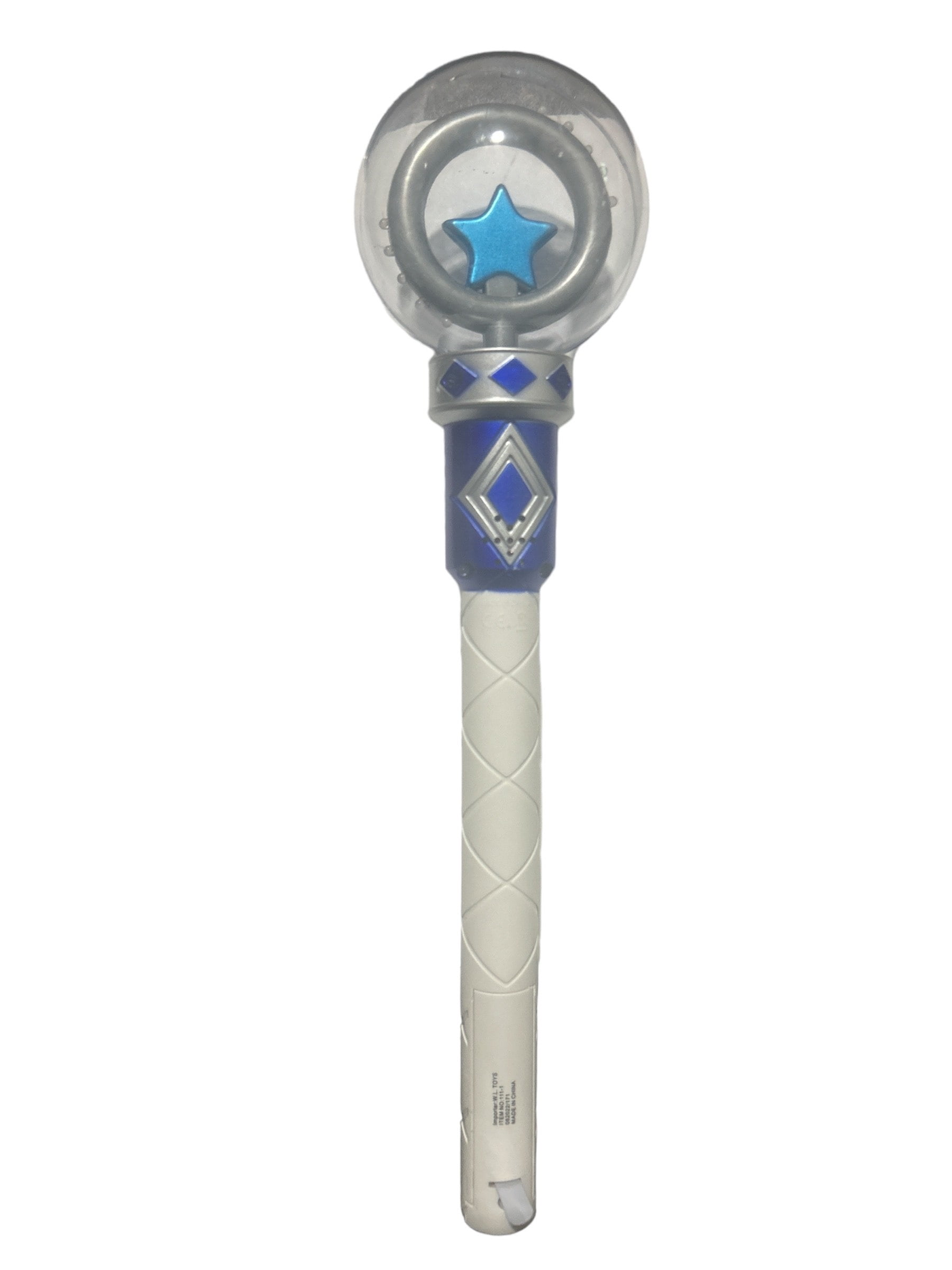 Light Up Spinning LED Light-Up Star Scepter - Plays Music - Batteries ...