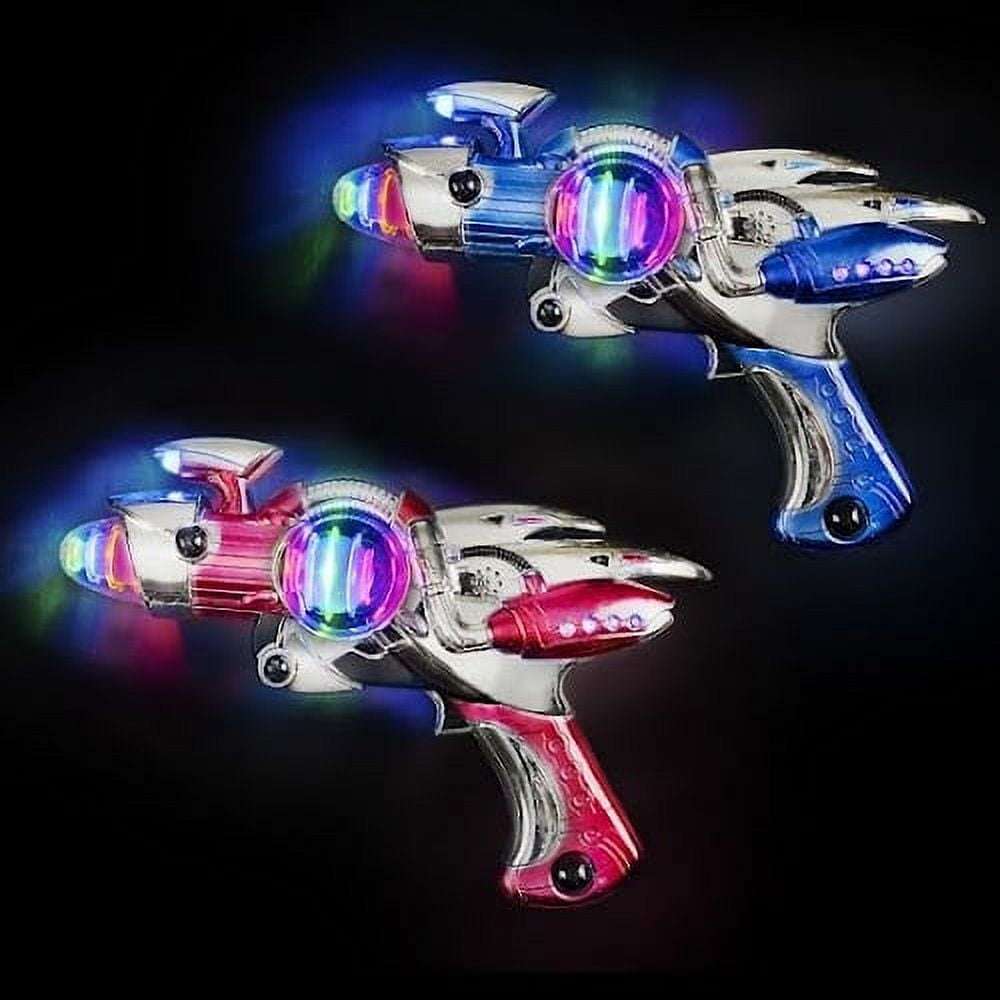 Light Up Spinning Space Blaster 11.5" - Walmart.com