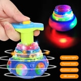 Light Up Spinning Tops Toys, LED Light Up Flashing Music Spinning Tops ...