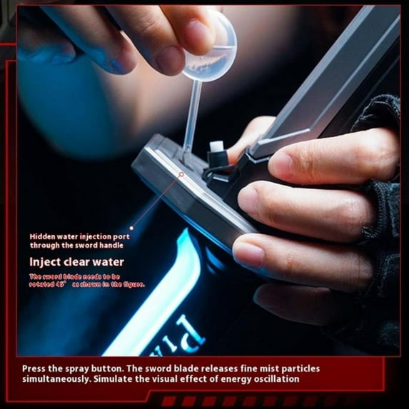 Light-Up Toy Sword With Stunning Flash And Spark Effects, 44 Cm One ...