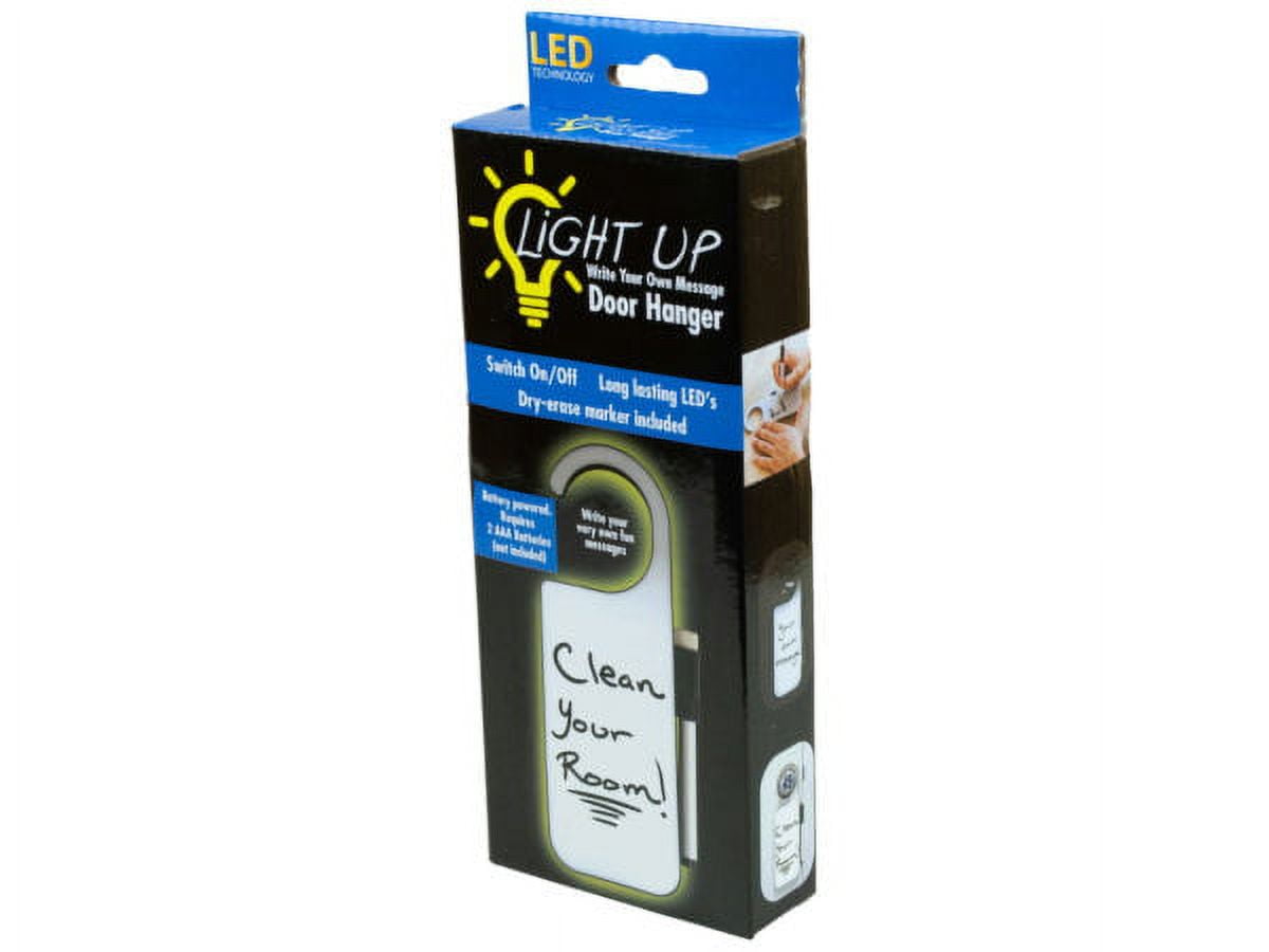 light up write your own message door hanger - Walmart.com