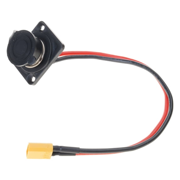 Light Weight 3 Pin Female Plug Charging Ports Electric Scooter Power ...