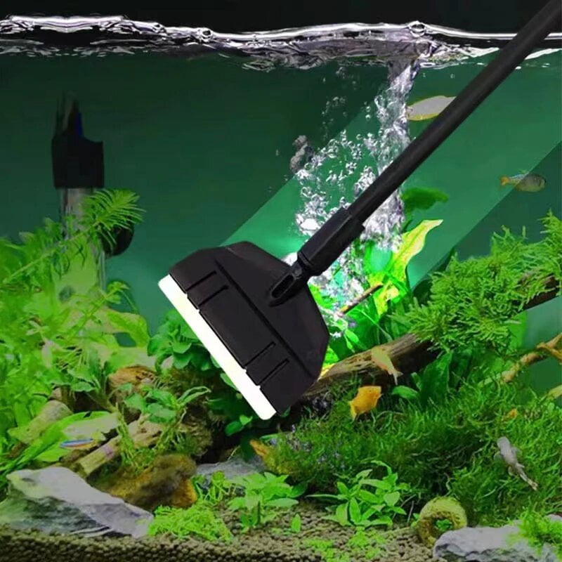 Light Weight Aquarium Algae Remover Scraper Blade Fish Tank Aquatic ...