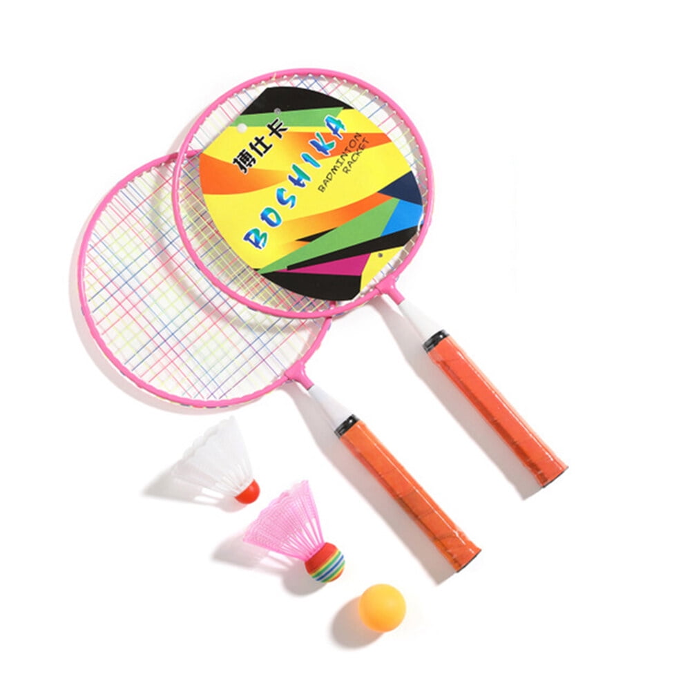 Light Weight Badminton Racket Kids Badminton Racket Dribble Child Pink ...