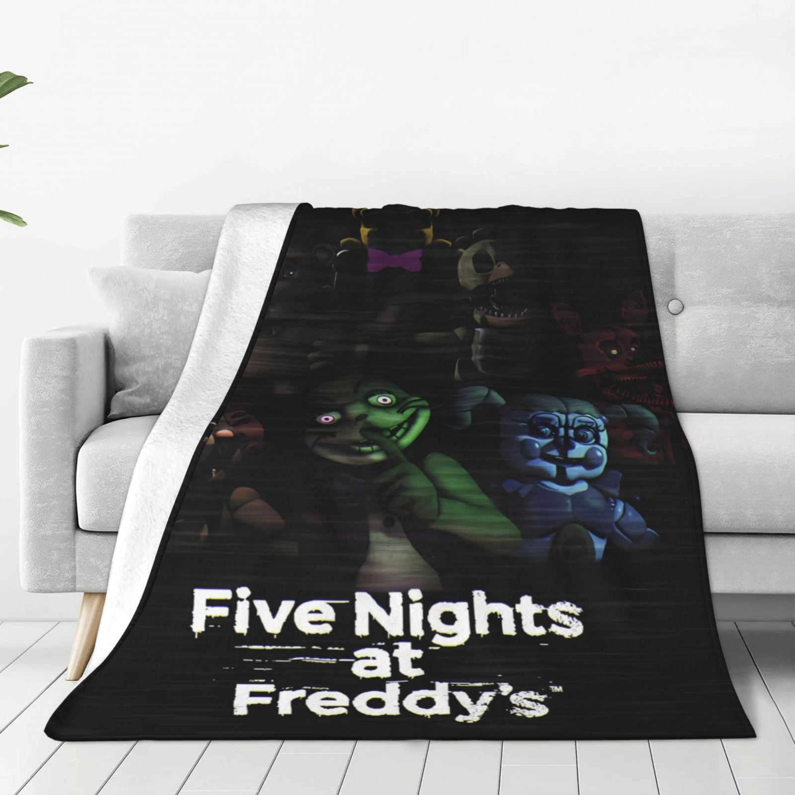 Light Weight Blanket Five Horror Nights Anime Character 3d Printed ...