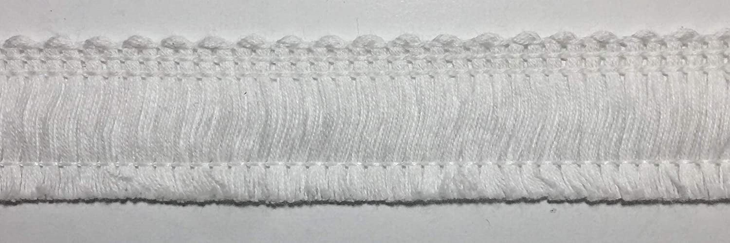 Light Weight Cotton Brush Fringe Trims - 20 Continuous Yards- Made in ...
