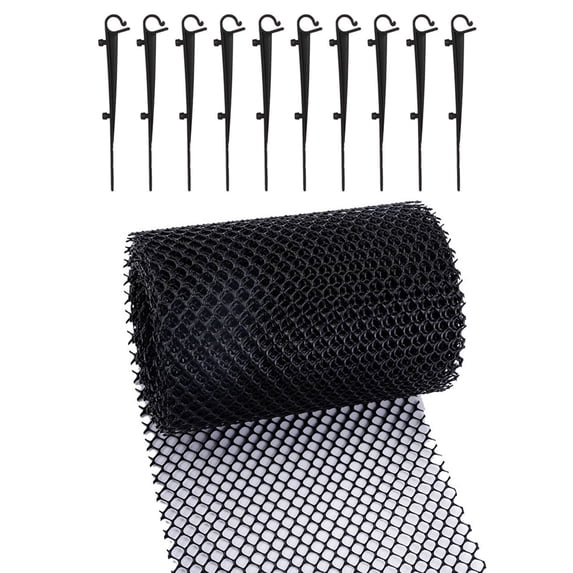 Light Weight Gutter Meshes Sink tree leaves Anti Clogging Cover Plastic ...