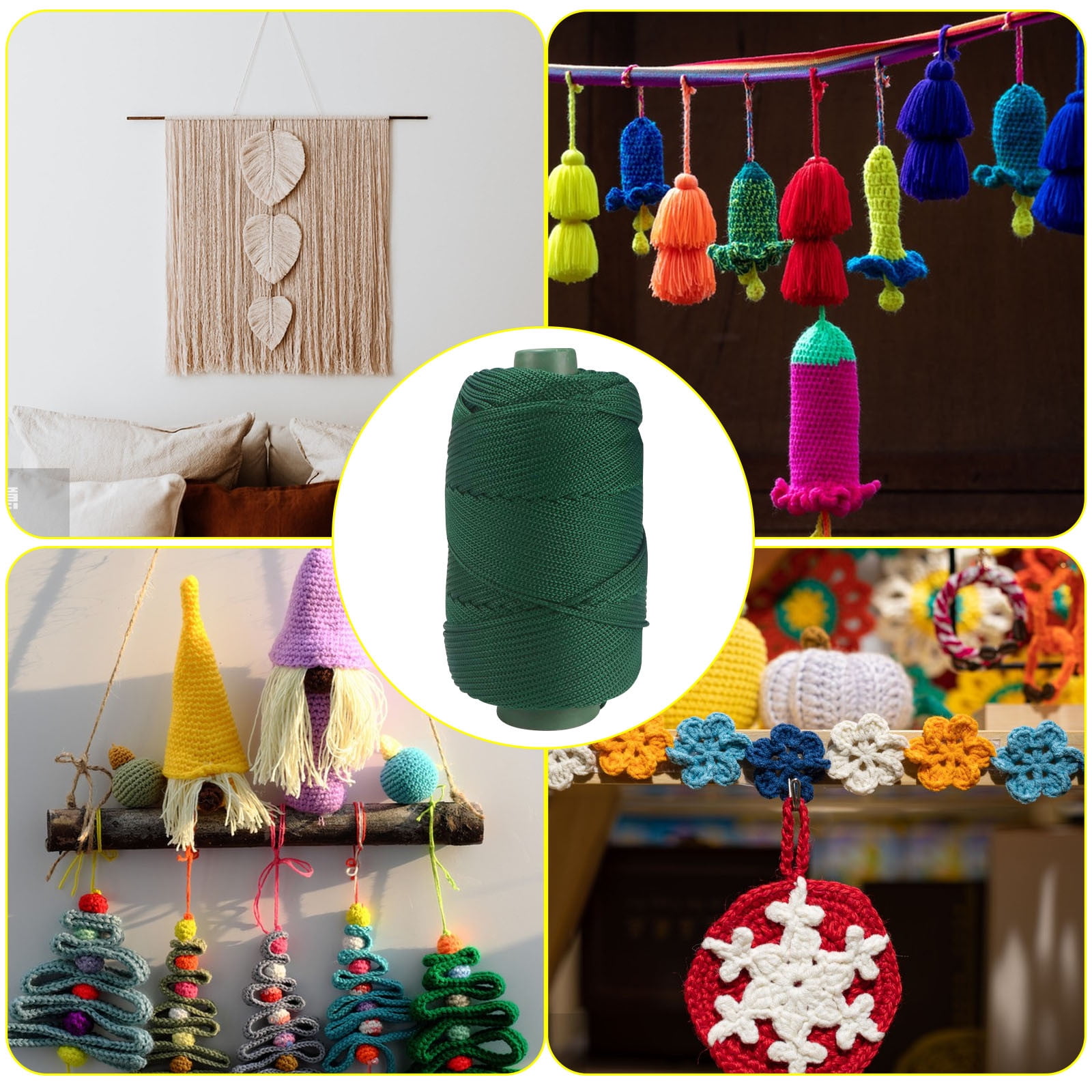 Light Weight Ice Silk Composite Yarn for Crochet 200g Skein of Soft ...