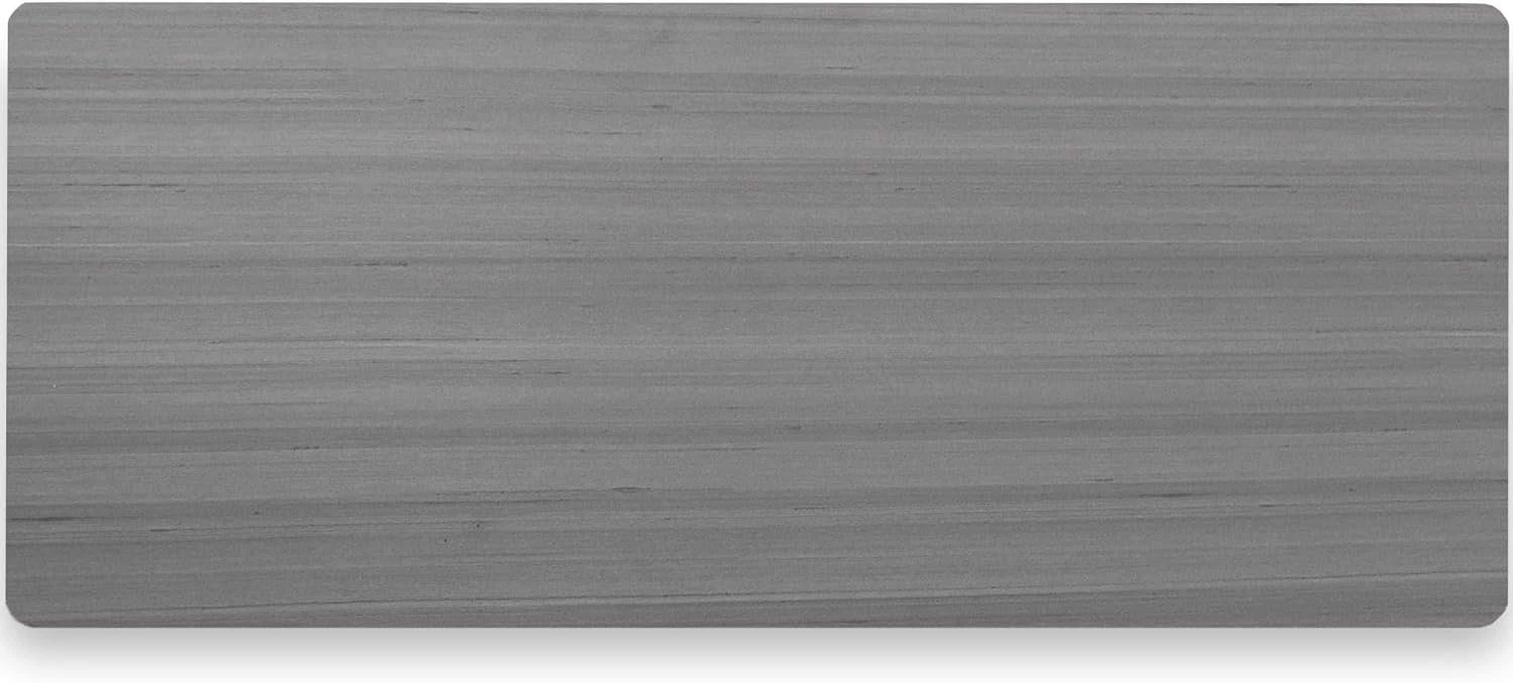 Light Wood 60 x 24 inch Universal Solid One-Piece Table Top for ...