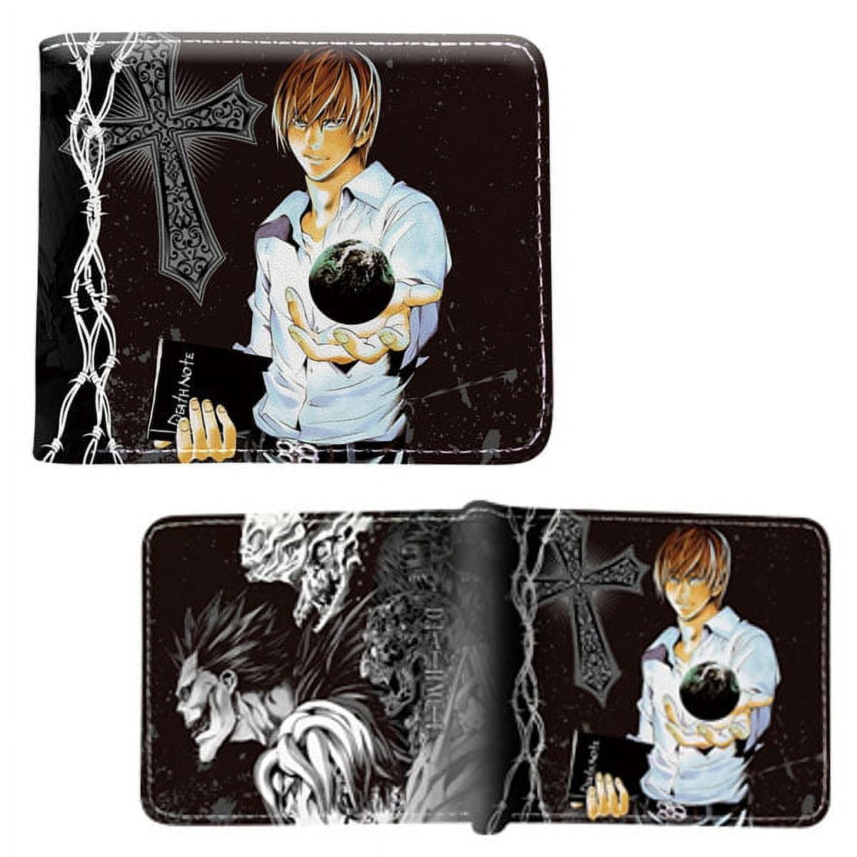 Light Yagami - Death Note 4x5" Bi-Fold Wallet - Walmart.com