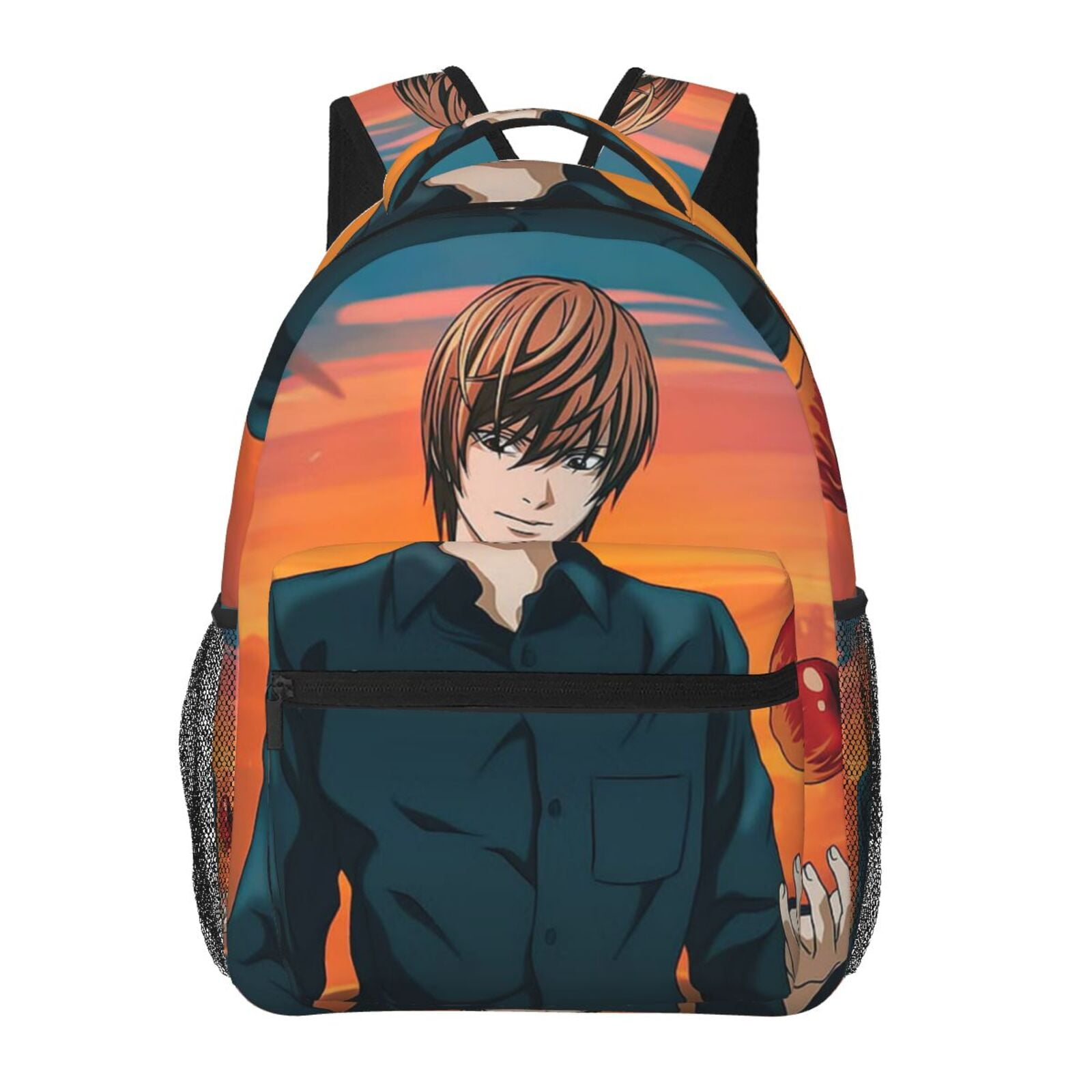 Light Yagami Death Note Anime Casual Backpack Laptop Daypack School Bag ...