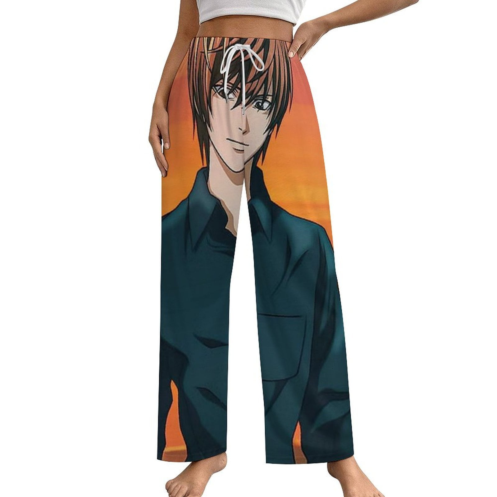 Light Yagami Death Note Anime Home Pajama Pants For Womens Comfortable ...
