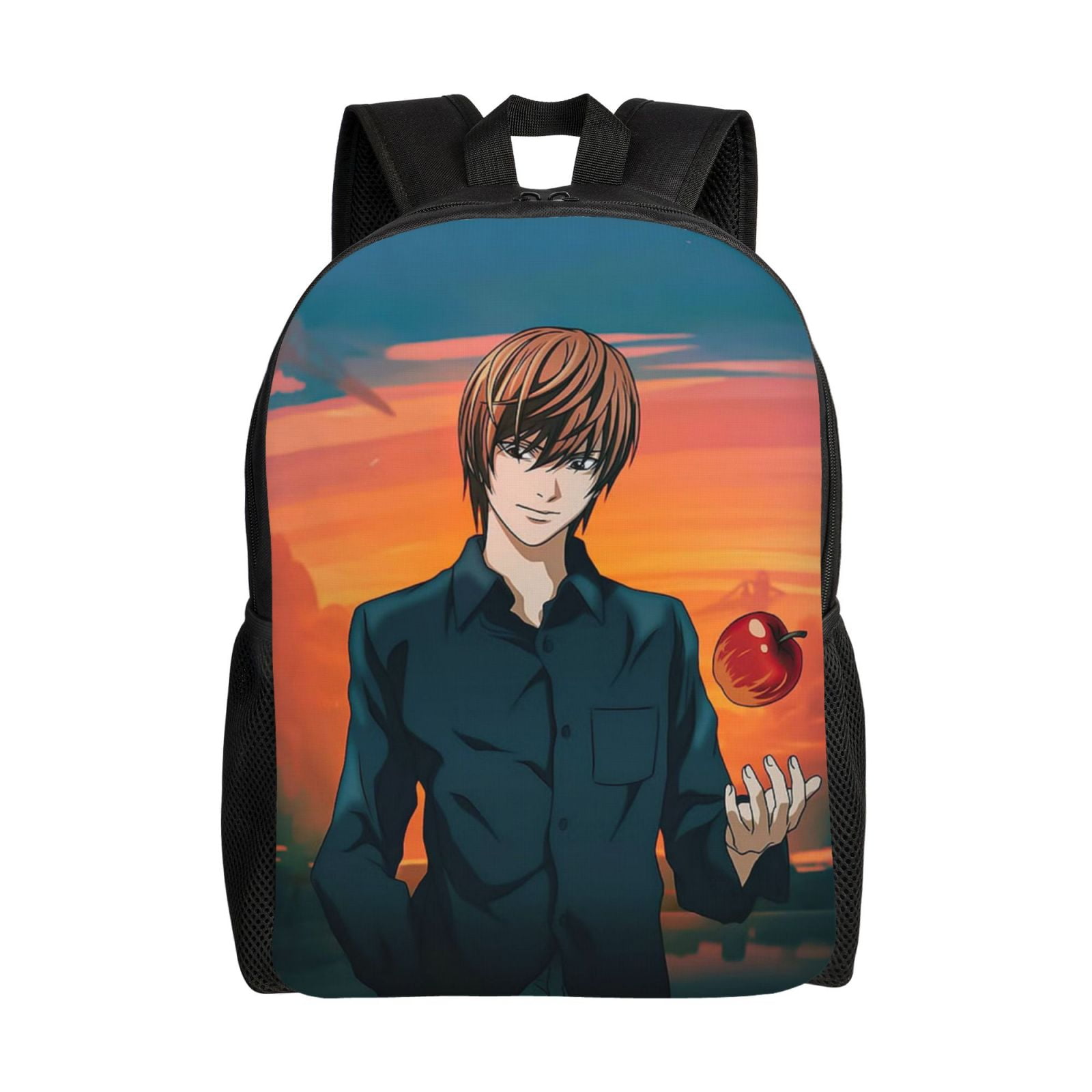 Light Yagami Death Note Anime Unisex Backpack Laptop Daypack Adjustable ...