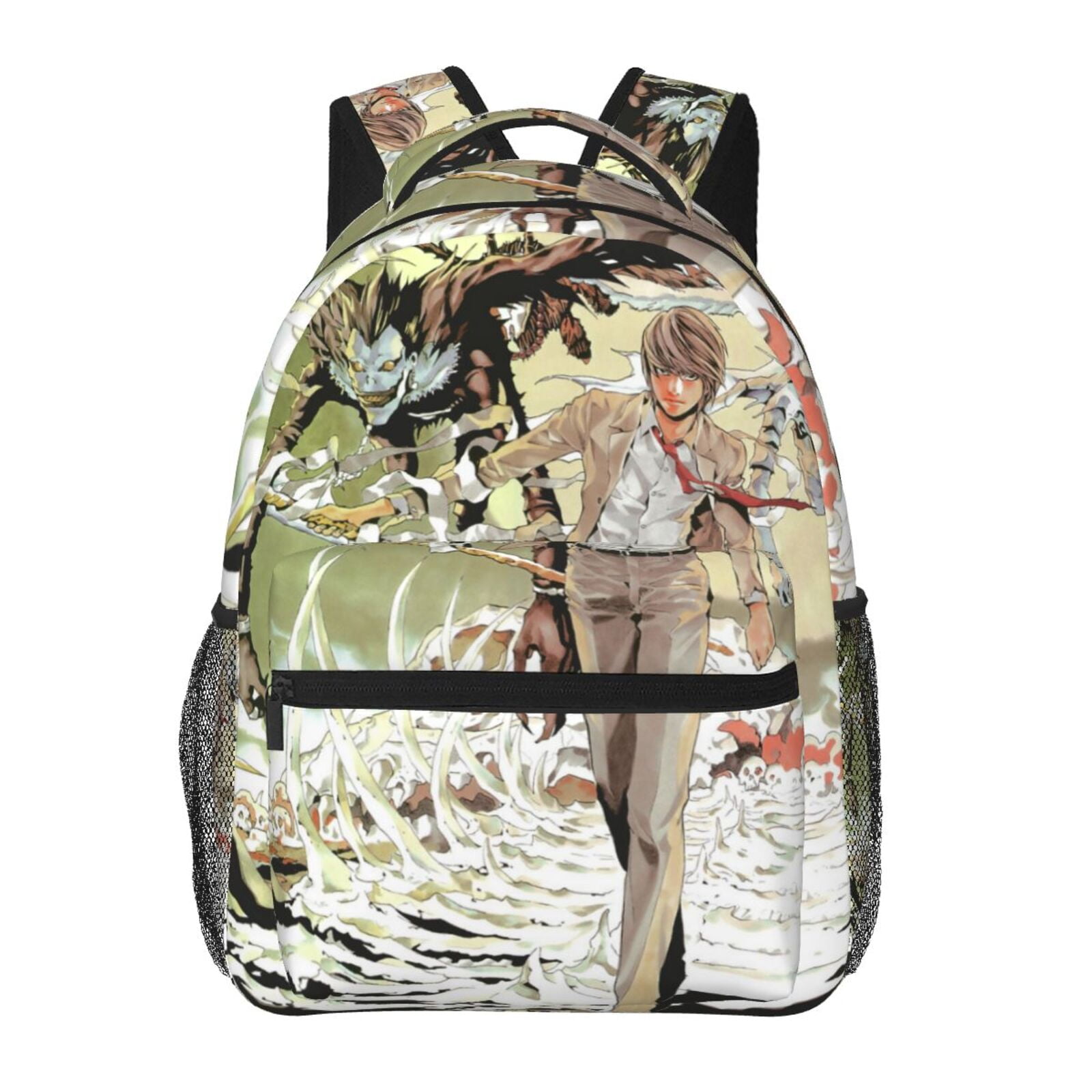 Light Yagami Death Note Casual Backpack Laptop Daypack School Bag ...