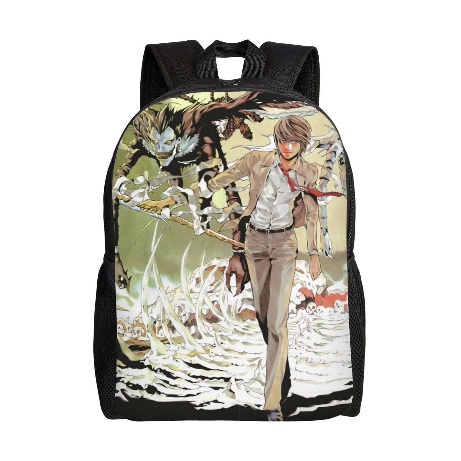 Light Yagami Death Note Unisex Backpack Laptop Daypack Adjustable ...