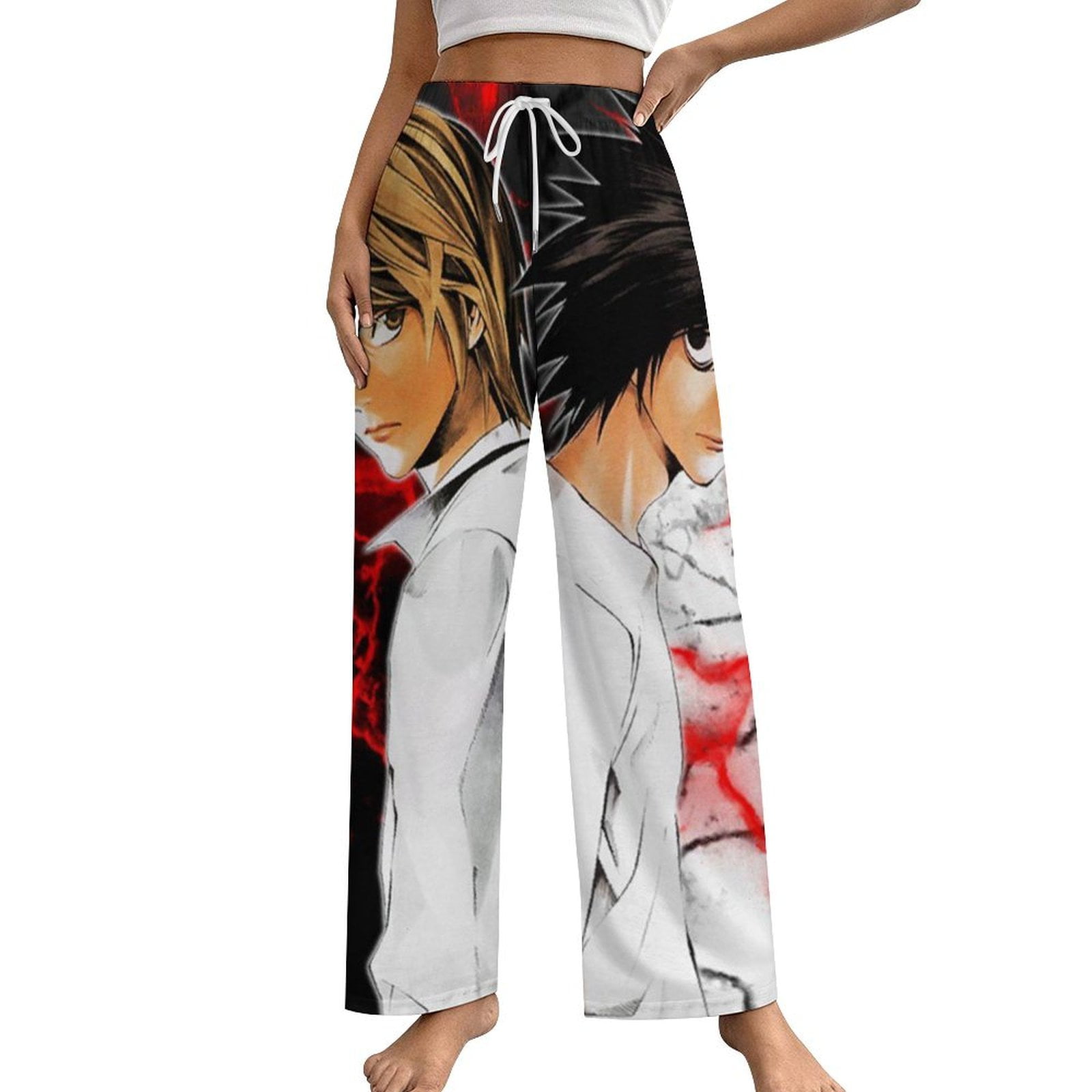 Light Yagami L Death Note Home Pajama Pants For Womens Comfortable Soft ...