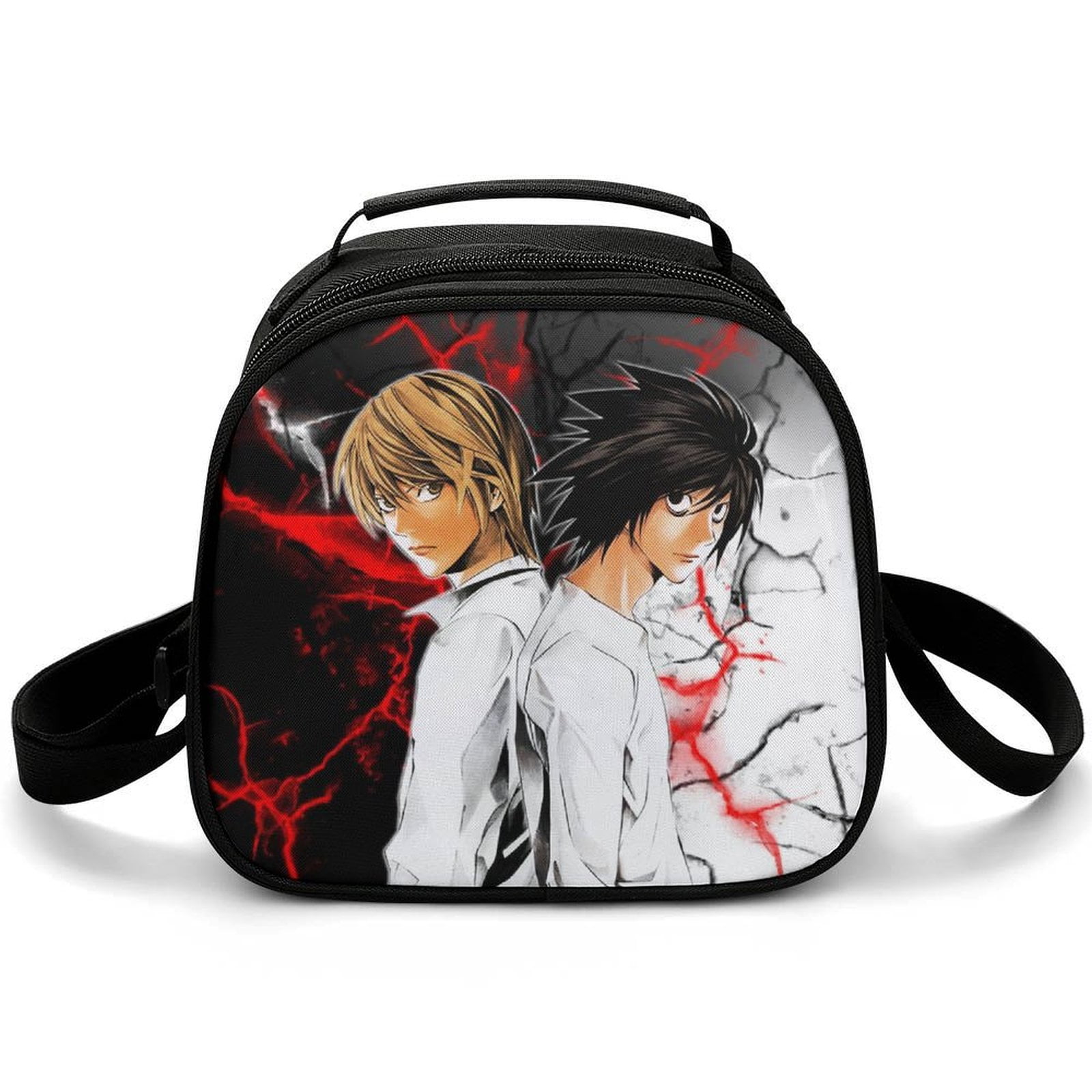 Light Yagami L Death Note Insulated Lunch Bag Portable Lunch Box ...