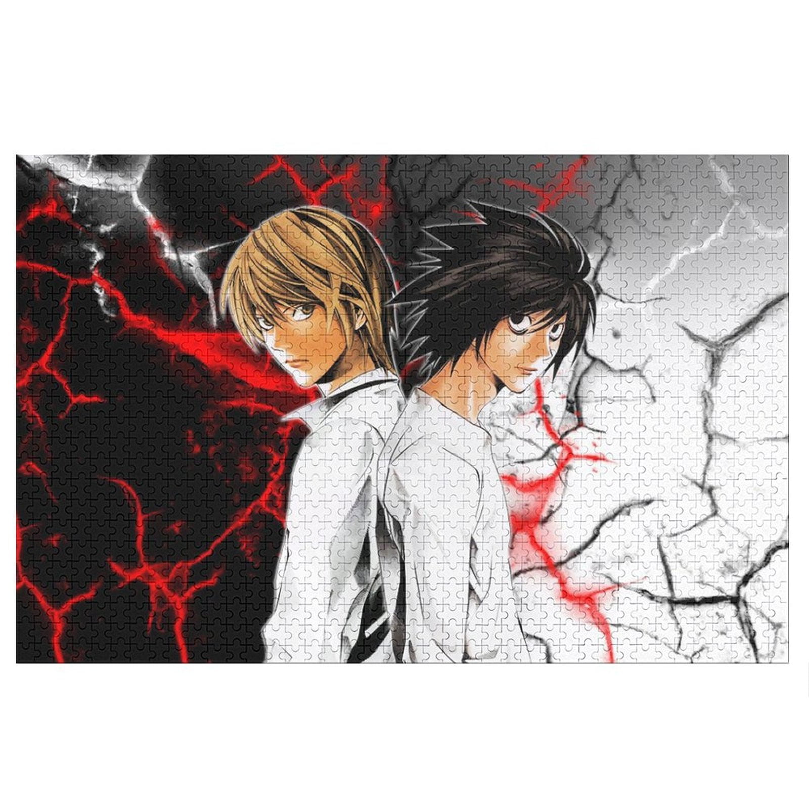 Light Yagami L Death Note Jigsaw Puzzles Interlocking Puzzles Home ...