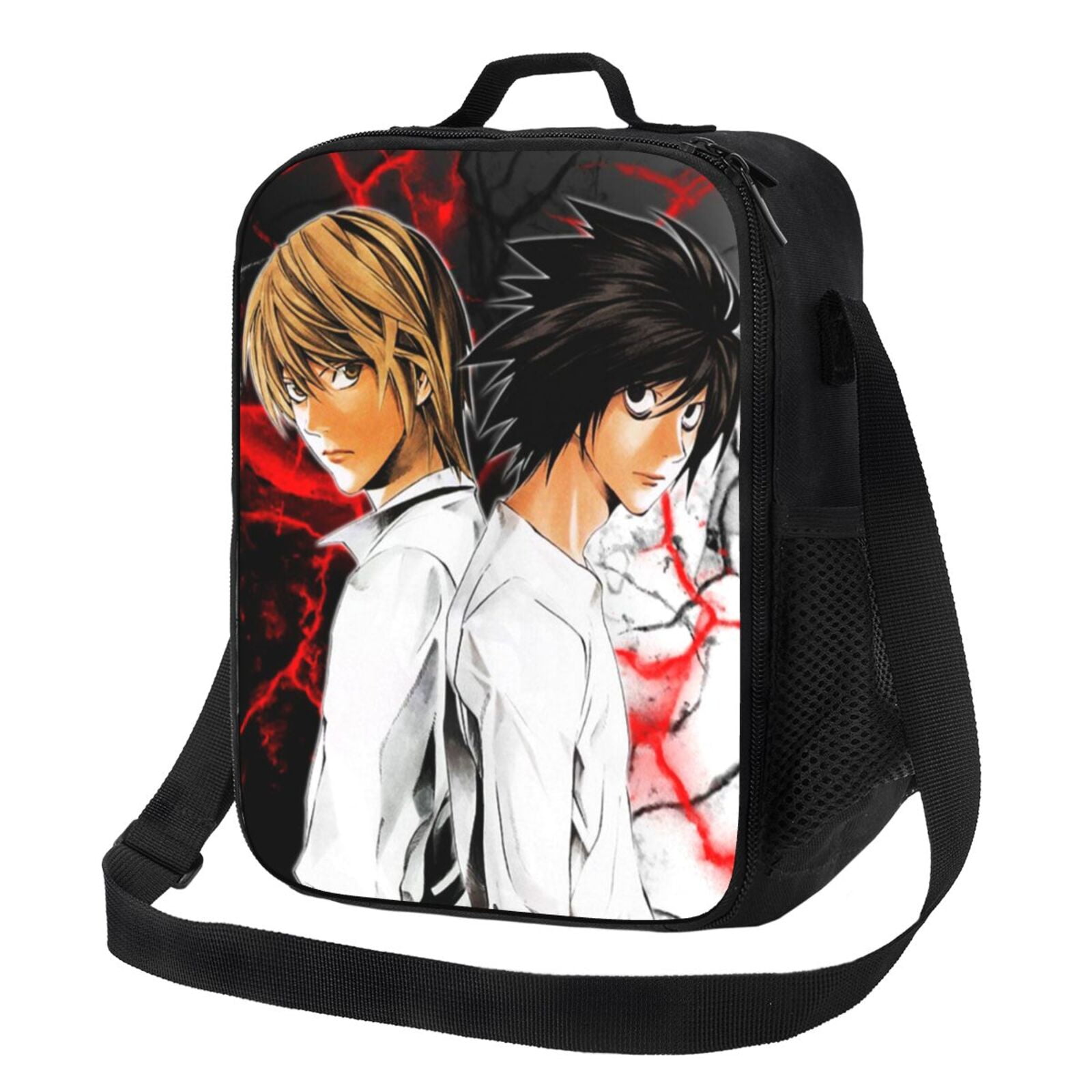 Light Yagami L Death Note Portable Insulated Lunch Bag Reusable Thermal ...