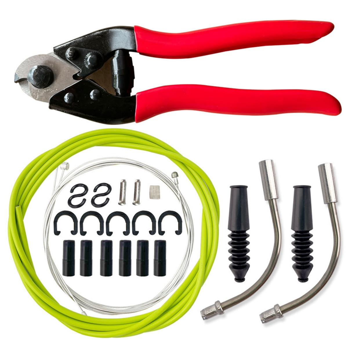 Light Yellow Universal Bike Shift Cable Housing Kit Includes Cable ...