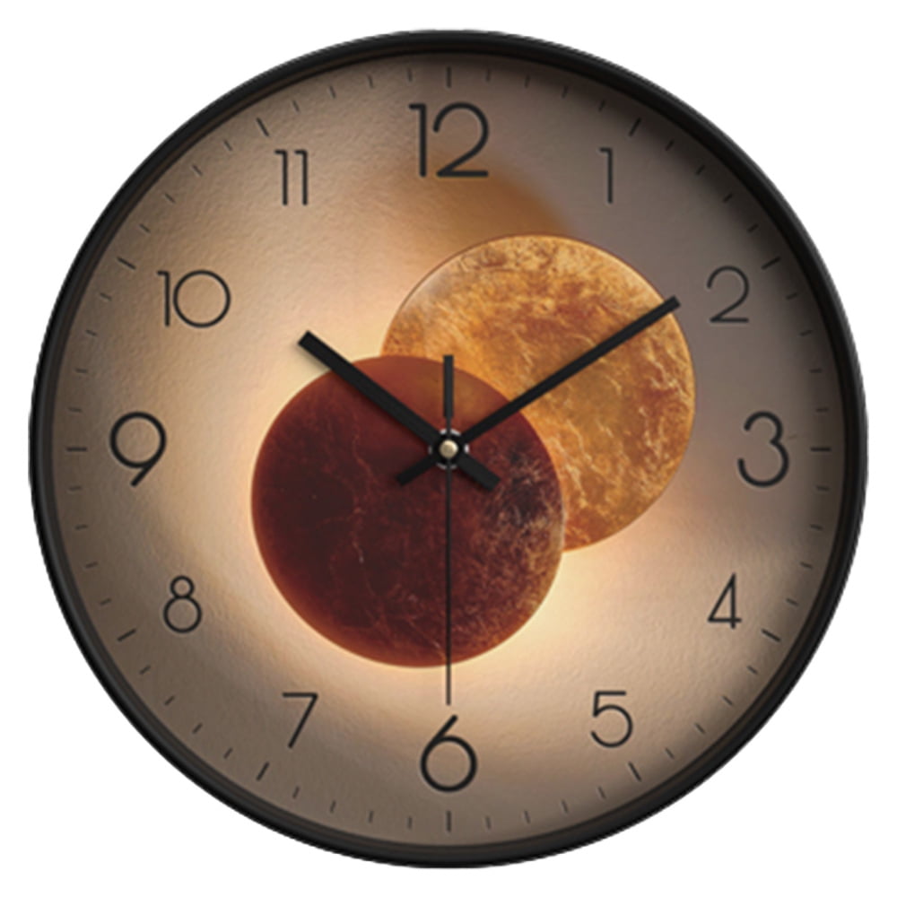 Light and Shadow Art Wall Clock Creative Clock for Home Decoration for ...