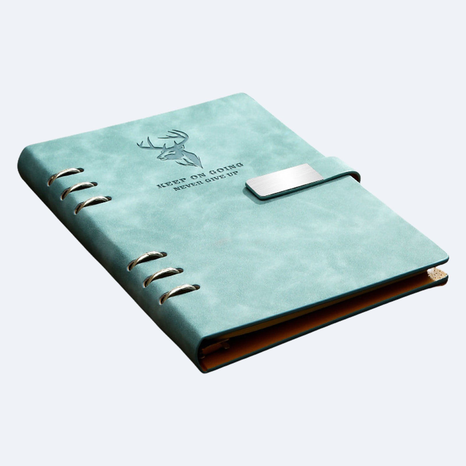 Light blue A5 Multi-Purpose Binder Notebook Removable Pages System ...
