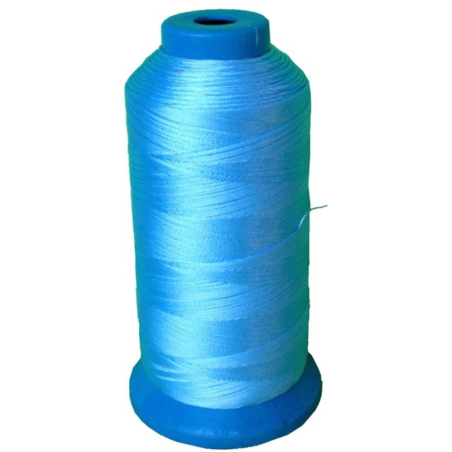 Light blue Bonded Nylon Sewing Thread T70 #69 1500 Yard for Outdoor ...