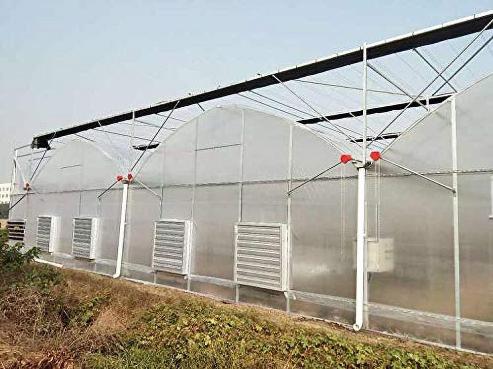 Light dep Greenhouse Blackout Plastic Roll up Chain Crank with Large 1 ...