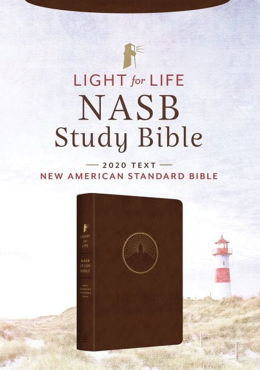 Light for Life NASB Study Bible (Mahogany Lighthouse) (Hardcover ...