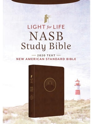 Light for Life NASB Study Bible (Mahogany Lighthouse) - Walmart.com