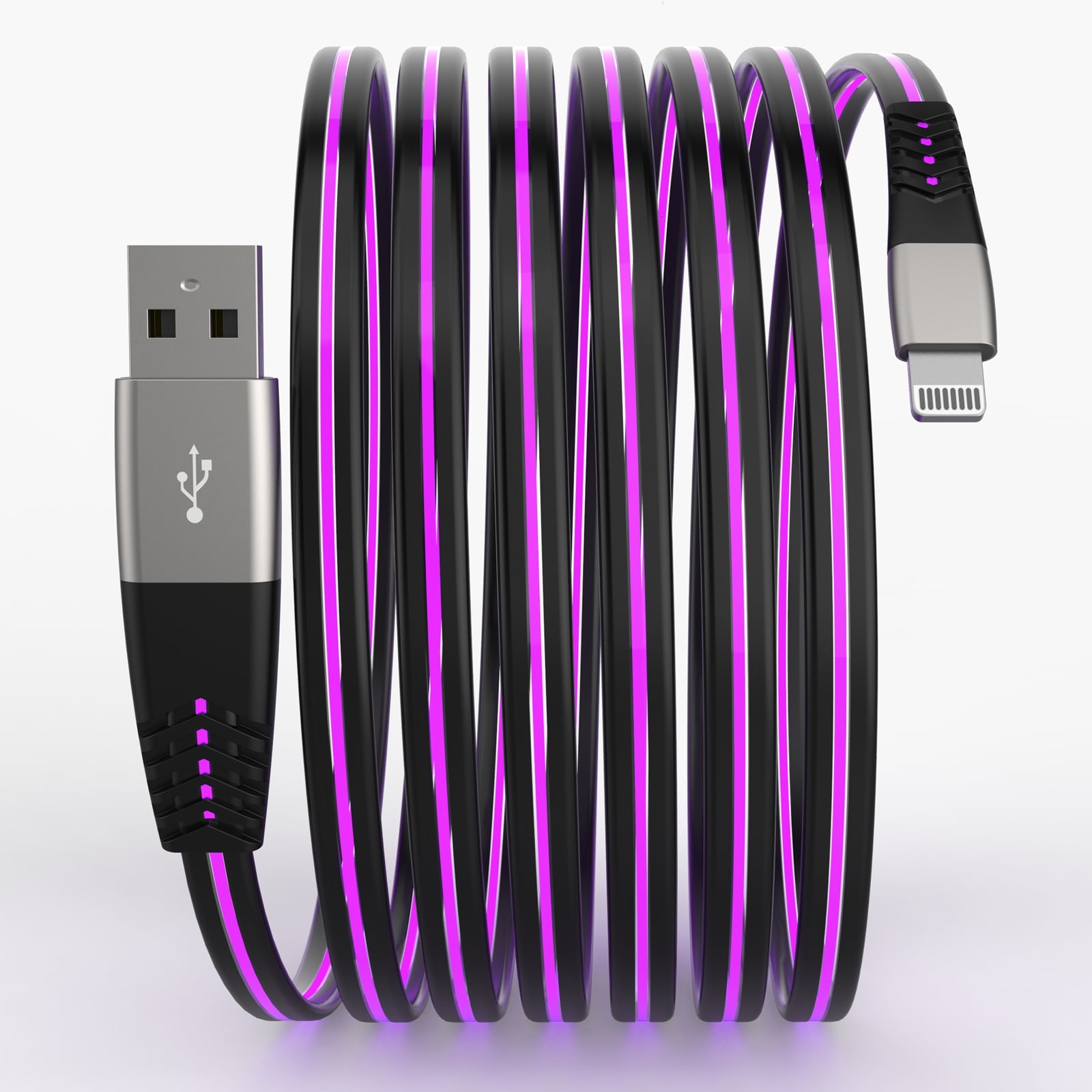 Apple MFi Certified 6FT LED Charger | Fast USB for iPhone 14/13/12/11 ...