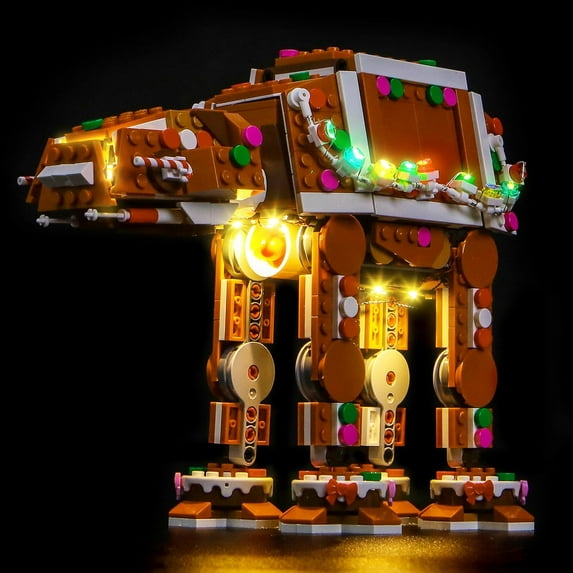 Light kit Compatible with Lego 40806 Gingerbread at-at Walker - No ...